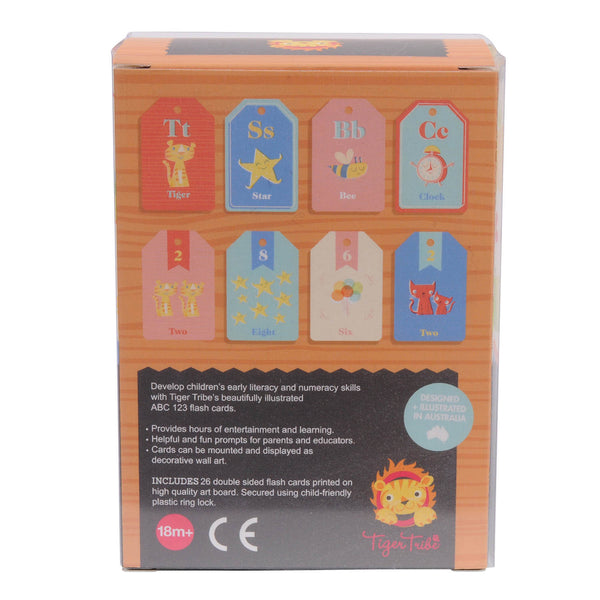 ABC 123 Flash Cards |Tiger Tribe 1-0705|Spunkybubs – Spunky Bubs