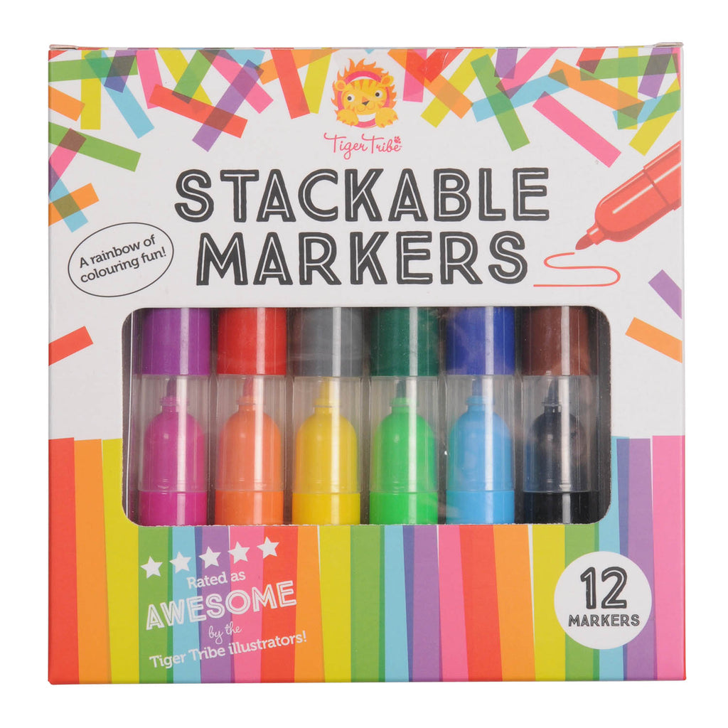 Stackable Markers|7-0121 Tiger Tribe|SpunkyBubs – Spunky Bubs